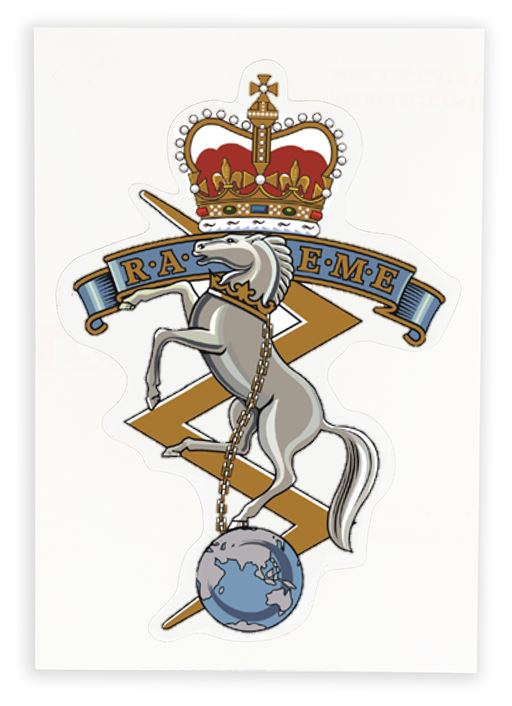 Souvenirs: RAEME Badge Decal